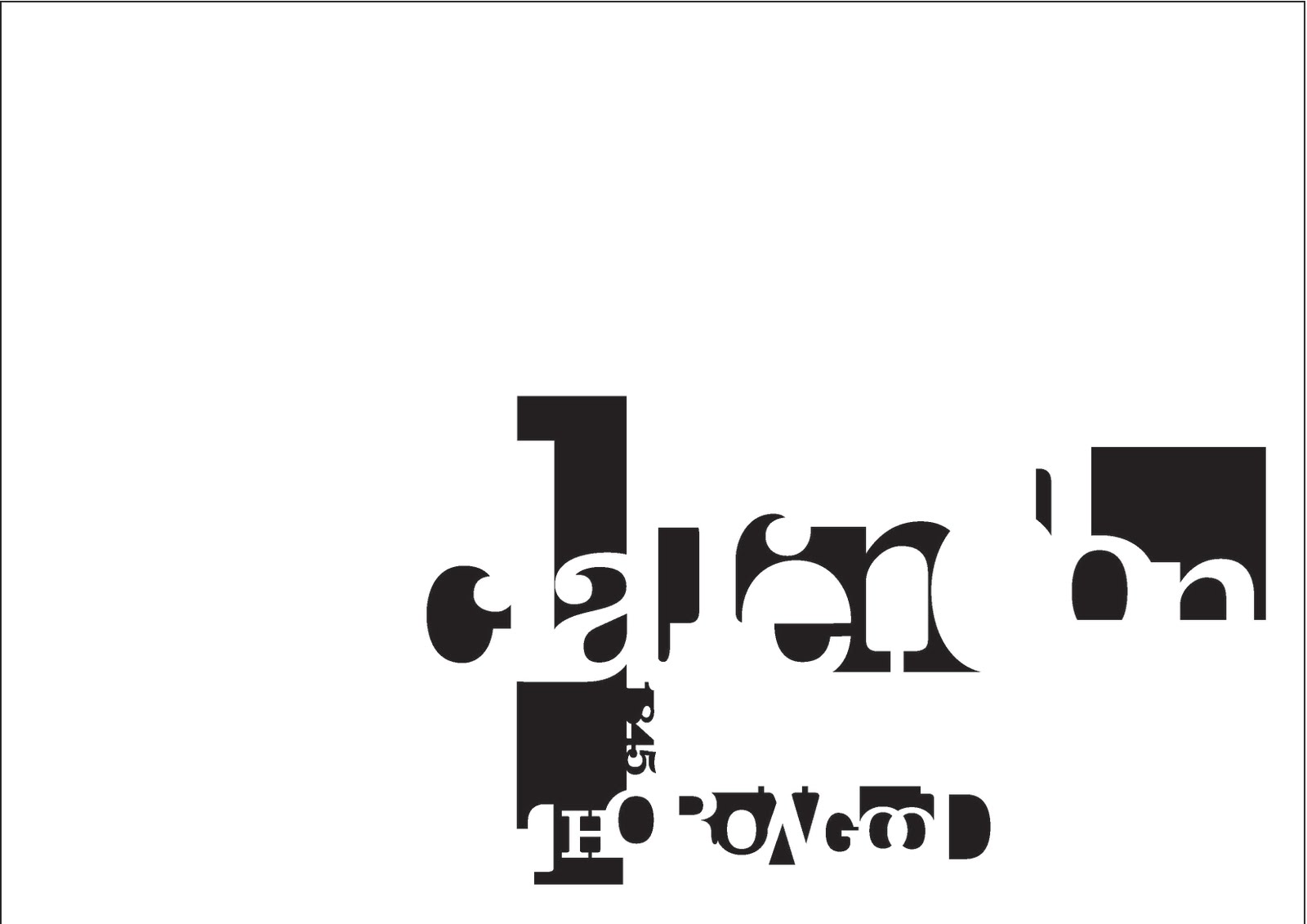 Trabajos Universitarios de Diseño y Comunicación Visual: Tipografía I ...