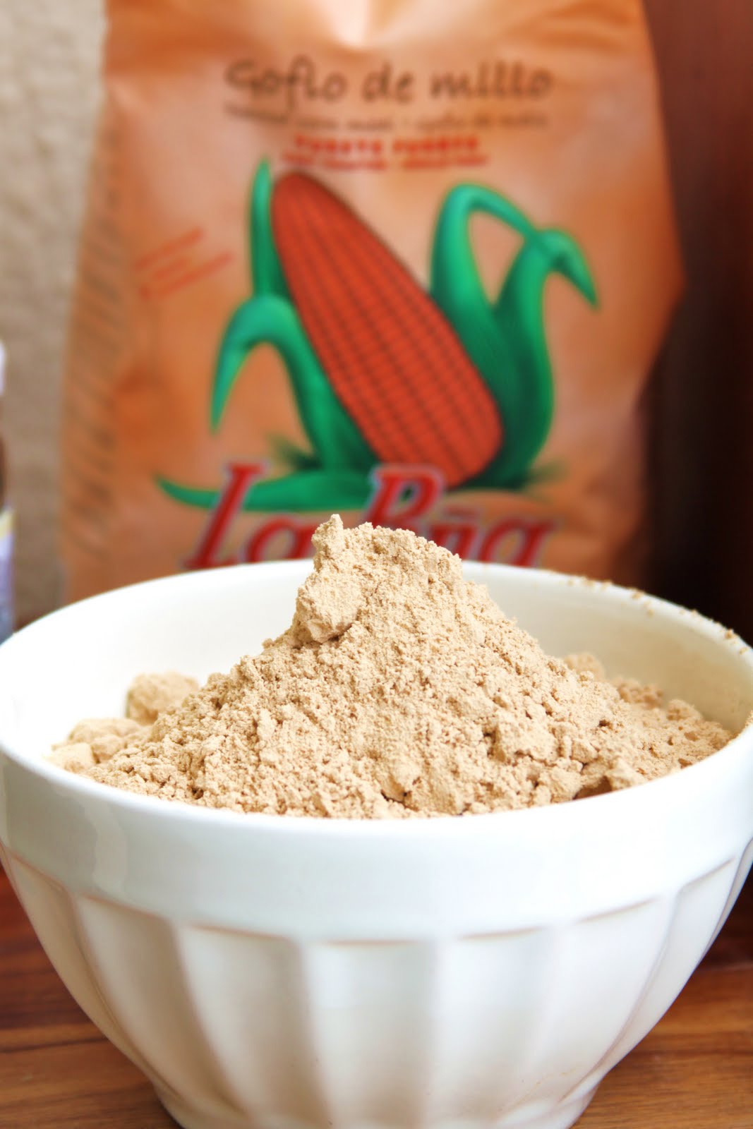 La Cuoca Avvenente: Pella de Gofio con Miel de Palma..
