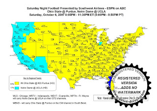 Football Coverage Maps