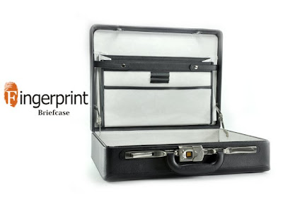 Briefcase with a biometric lock - Latest Technology Products