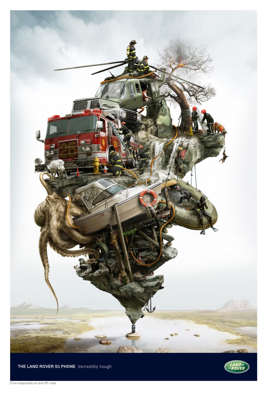 URBAN SPACE: Land Rover Phone - Nova campanha do celular Land Rover