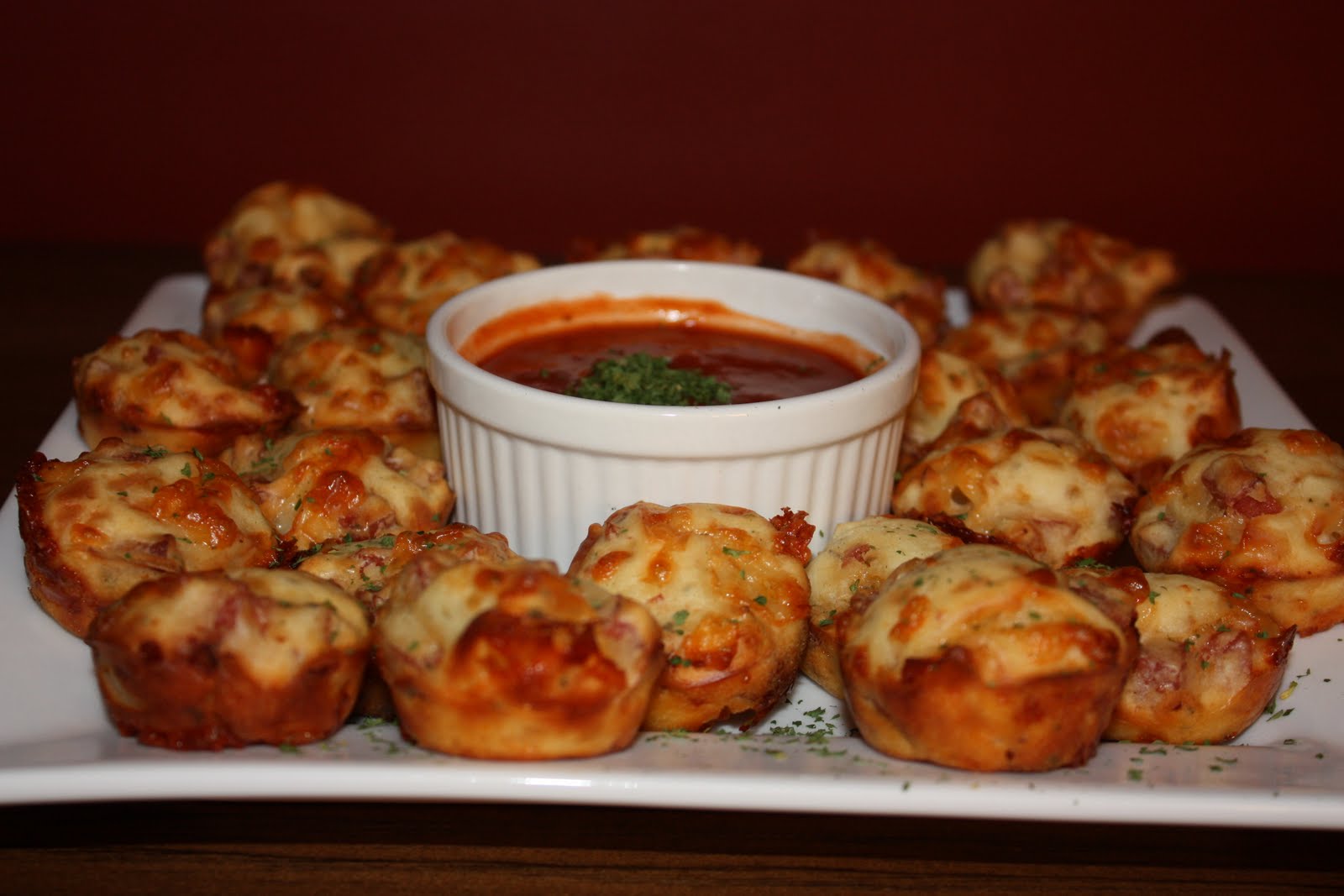 Gourmandises & Cie...: Bouchées Pizza au pepperoni