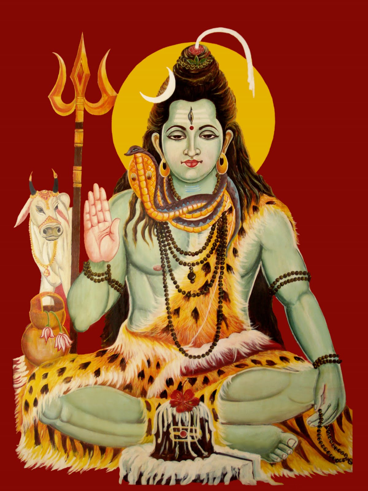 Shashi Creations: After a very long time .....Started with Siva....here ...