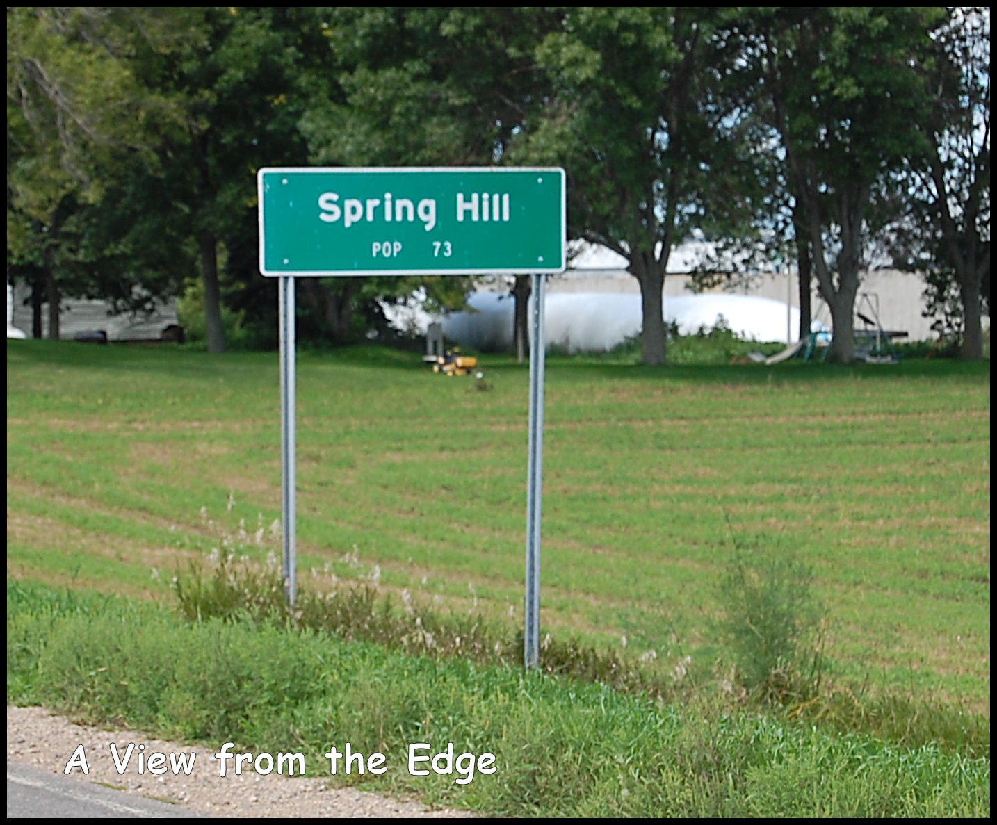 A View from the Edge: You can't go home again