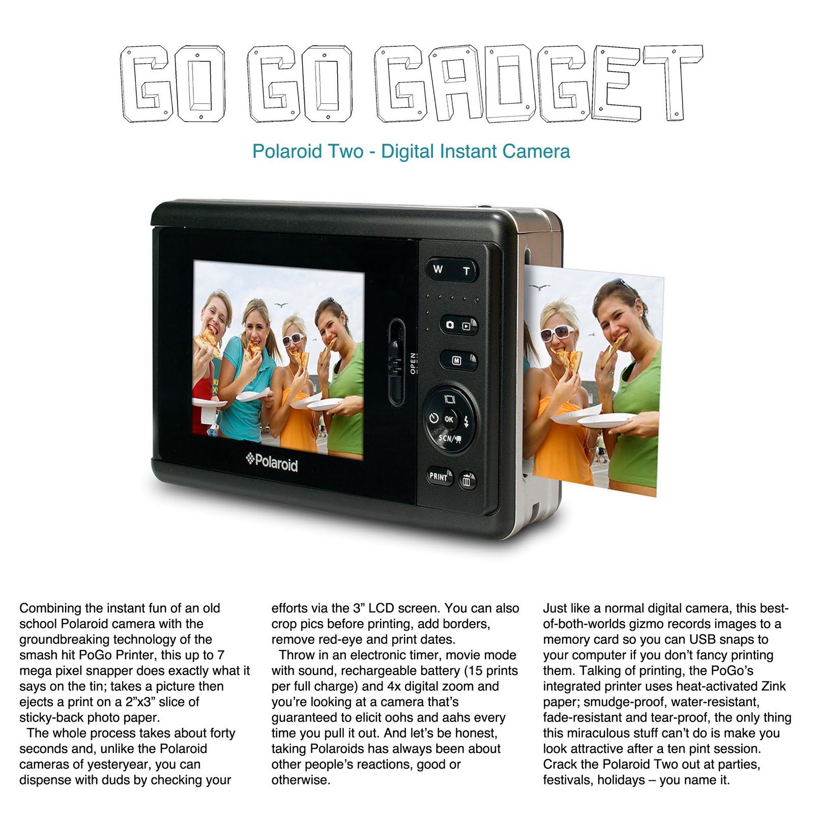 UNINSPIRED MAGAZINE: Go Go Gadget