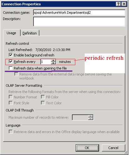 link to sharepoint: SharePoint 2010 Excel Services and External Data ...