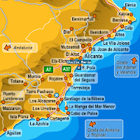 Vacaciones en Arenales del Sol: La zona