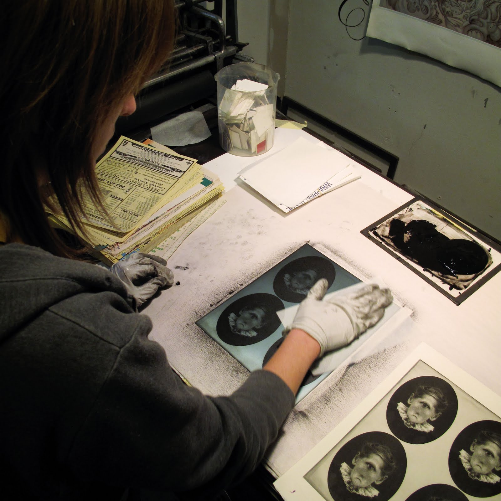 Pressure Printing: The Blog: Grandma Cyclops