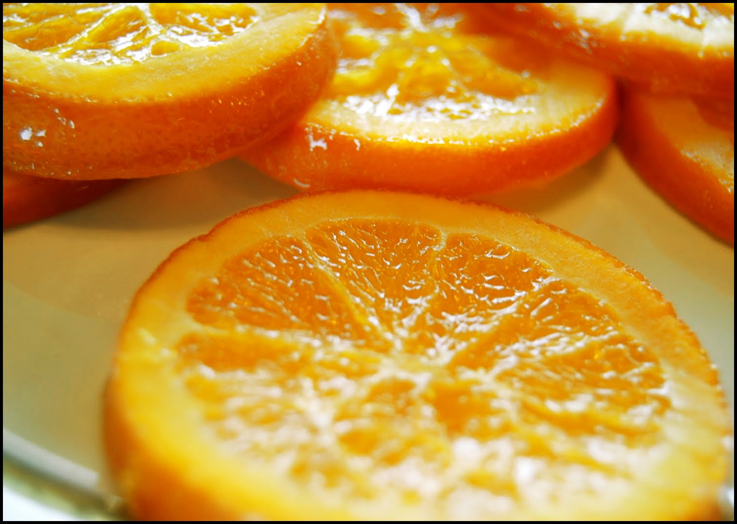 Civil War Reenacting and Cooking: Candied Orange Slices