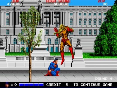 Ninja Pirate reviews: Superman the arcade game
