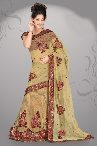 Fashion India: lehenga style saree