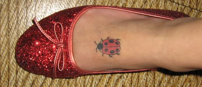 Ladybug Foot Tattoos | zentrader