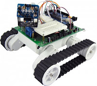 Latest Technology: Tracked Chassis for Arduino: Dagu Rover5
