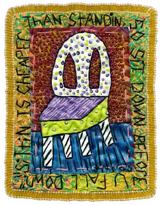 Rayela's Fiber Focus: That creative chick, Susan Sorrell, teaches online!