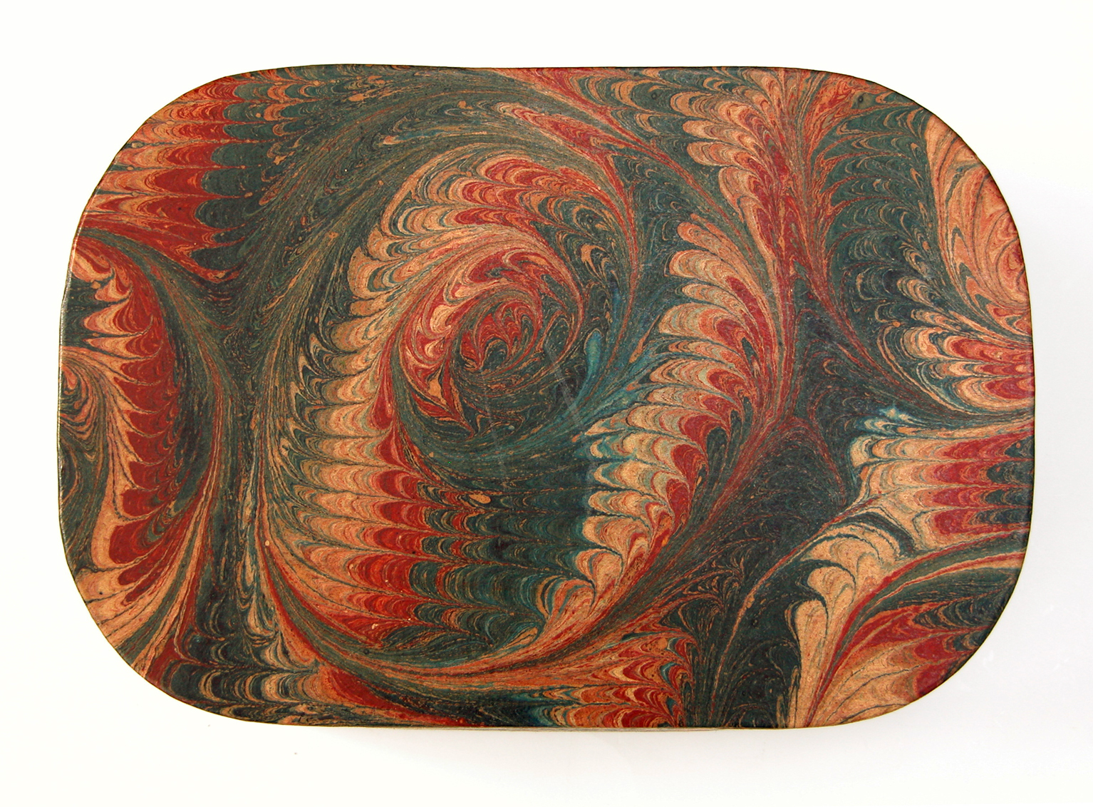 Mississippi Sisters: Marbled Paper Covered Box