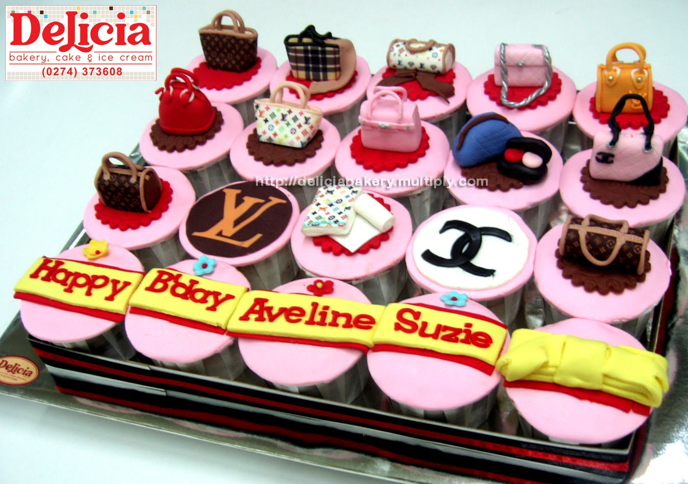 Delicia Bakery & Ice Cream Yogyakarta: Cupcake Set