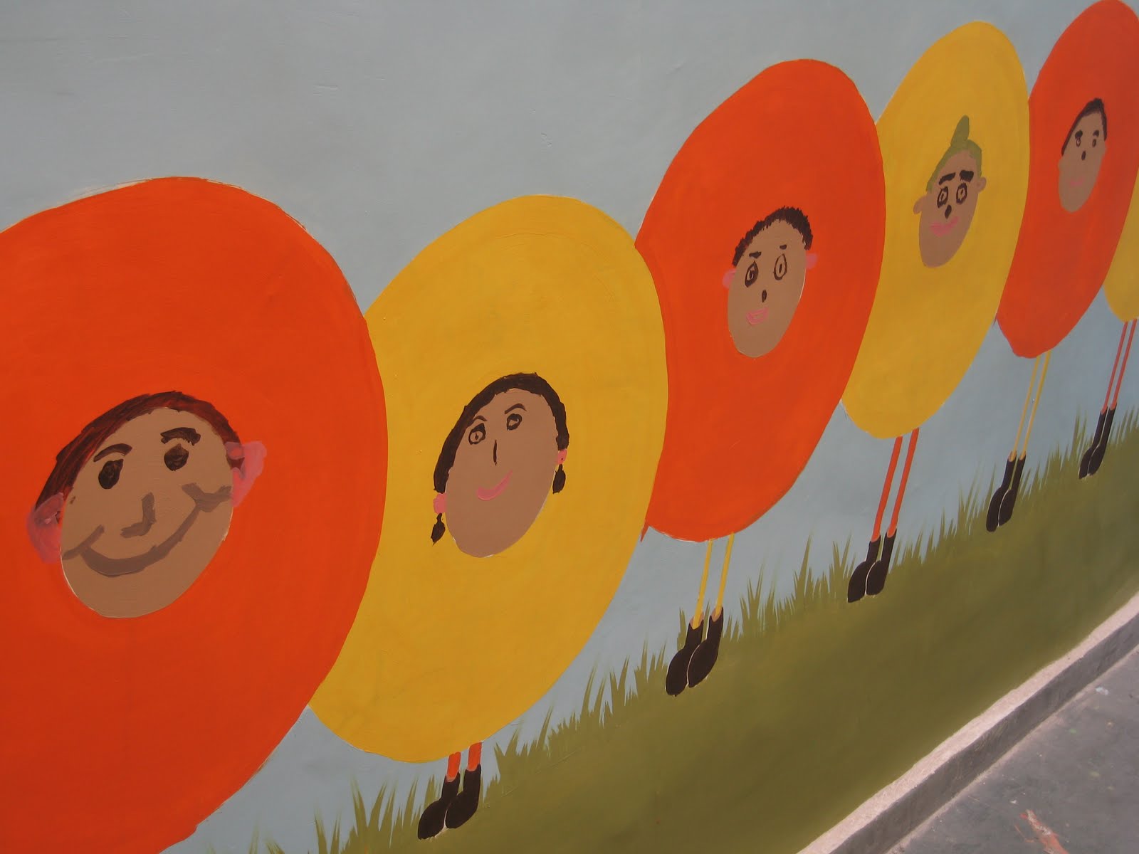 Participatory Art: A whole school mural project - Participatory art