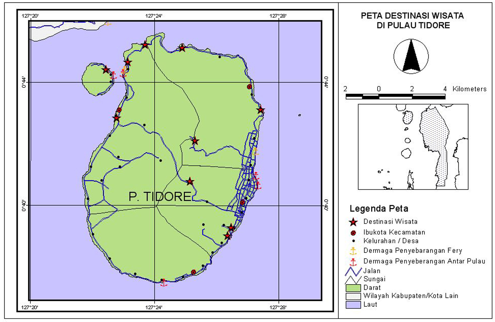 pulau kecilku: Profil Pulau Tidore