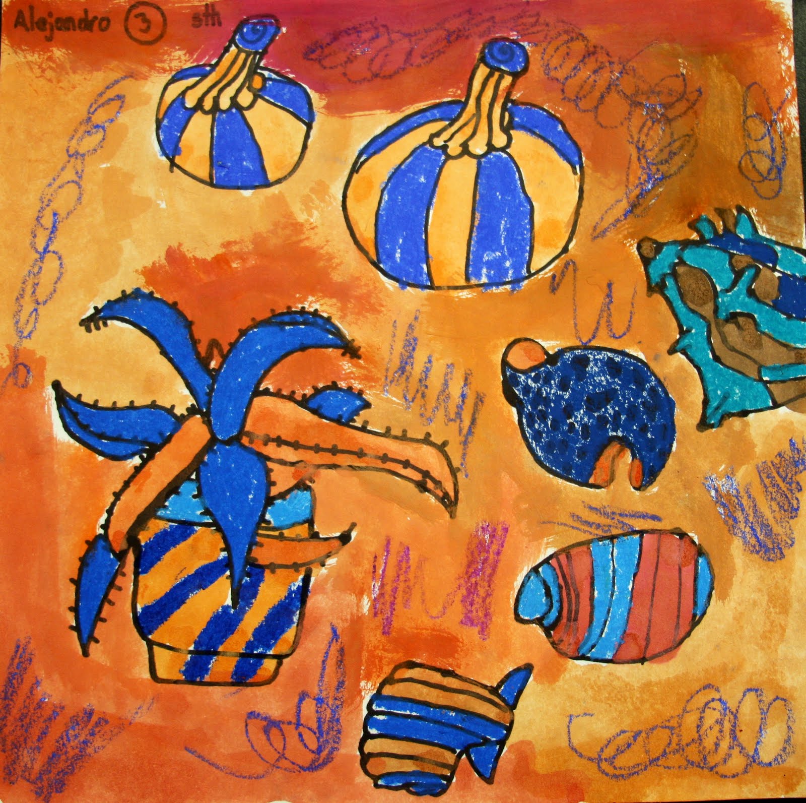 Briargrove Elementary Art Page: Nature Observations: Complementary ...