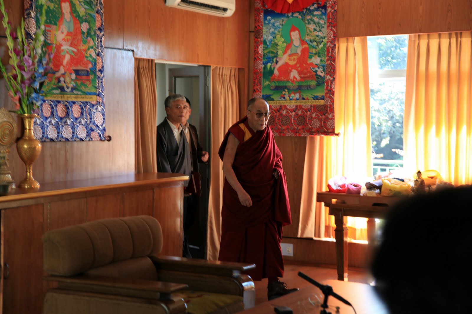 Geshe Pema Dorjee: Audience with His Holiness The Dalai Lama