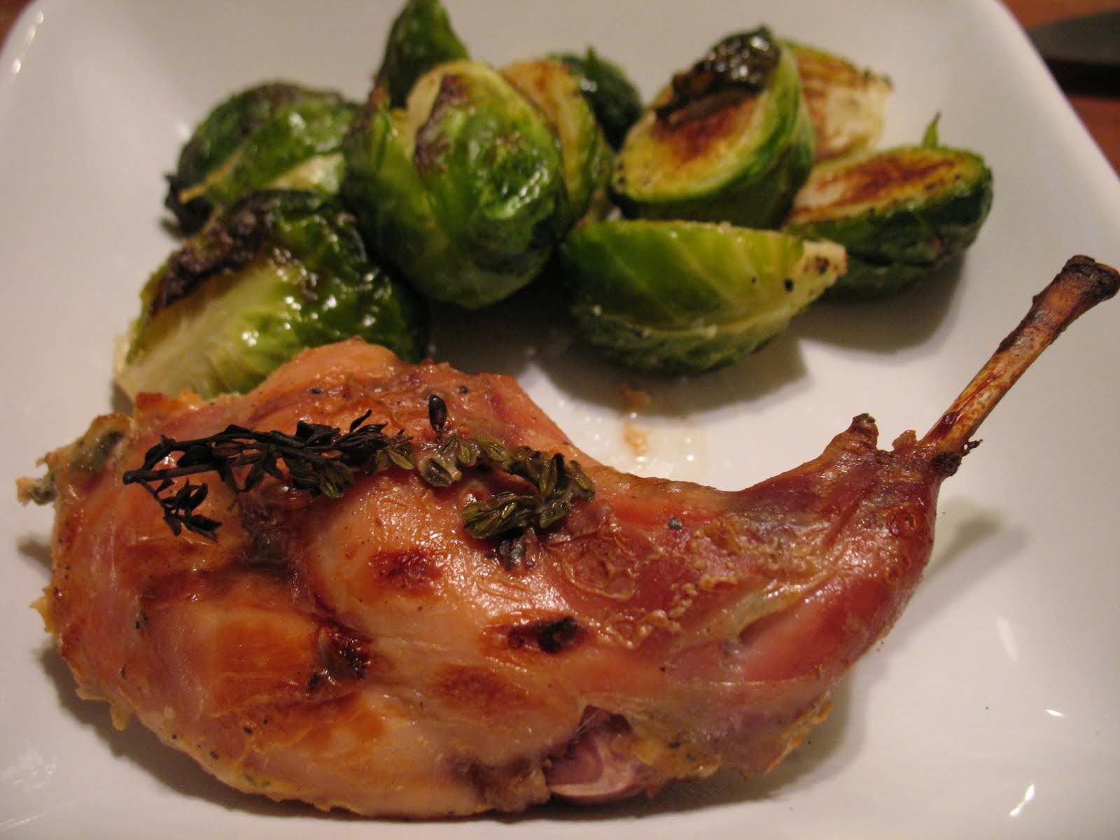 SOUNDING MY BARBARIC GULP!: Roasted Mustard Rabbit