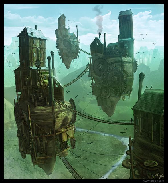 30 Fantastical And Stunning Steampunk Artworks | Design Inspiration ...