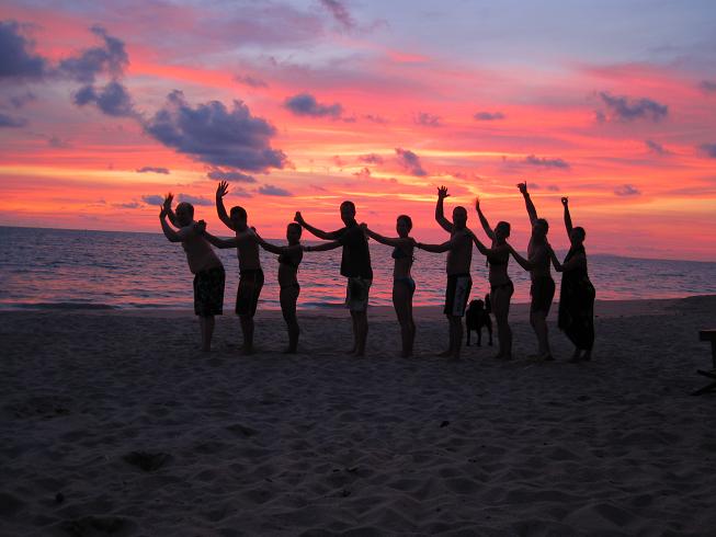 Weltreisen: Mit Freunden unterwegs in Thailand