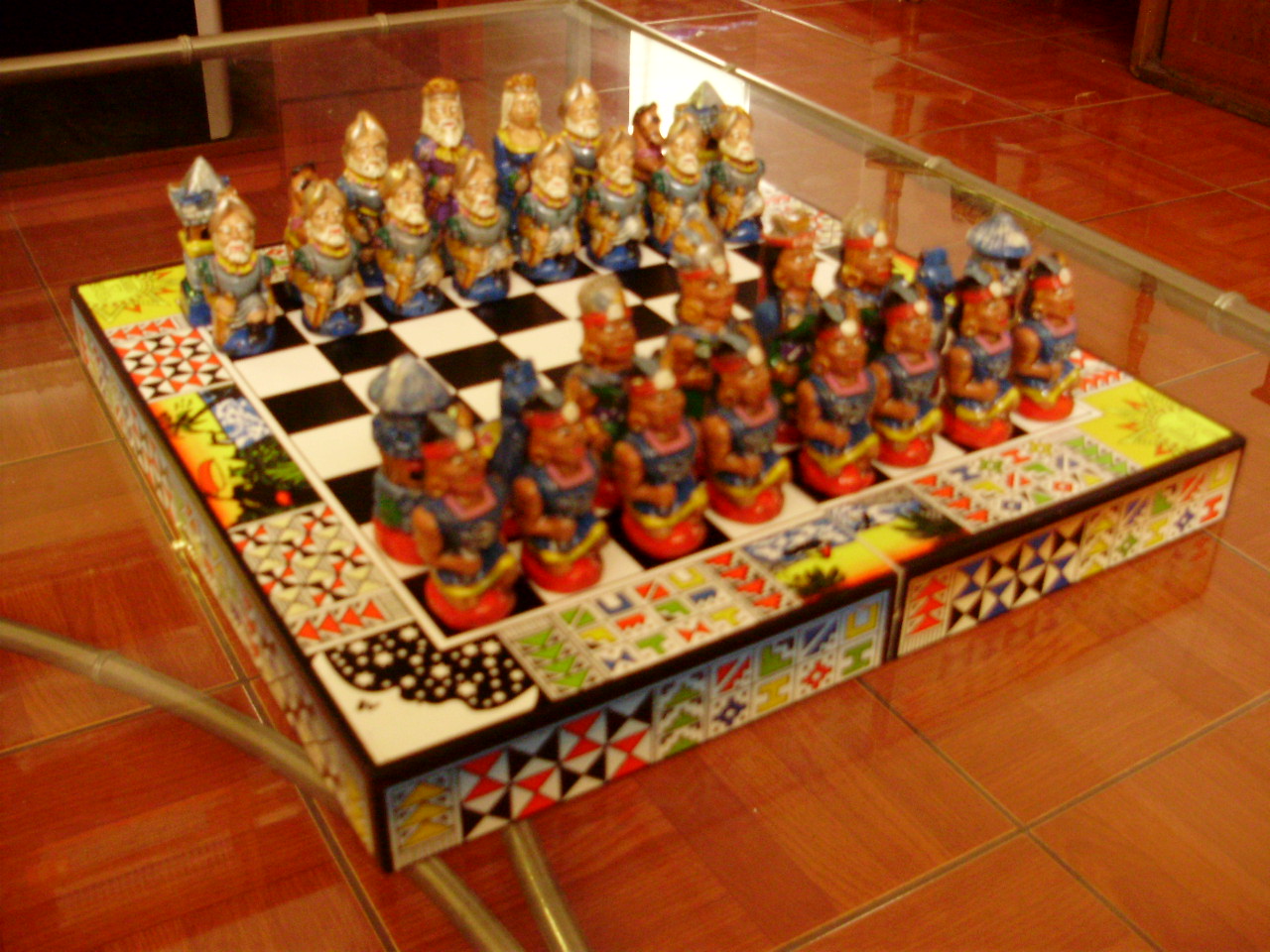 Artesanias E&E Peruvian Art for the World: PERUVIAN CHESS SET / AJEDREZ ...