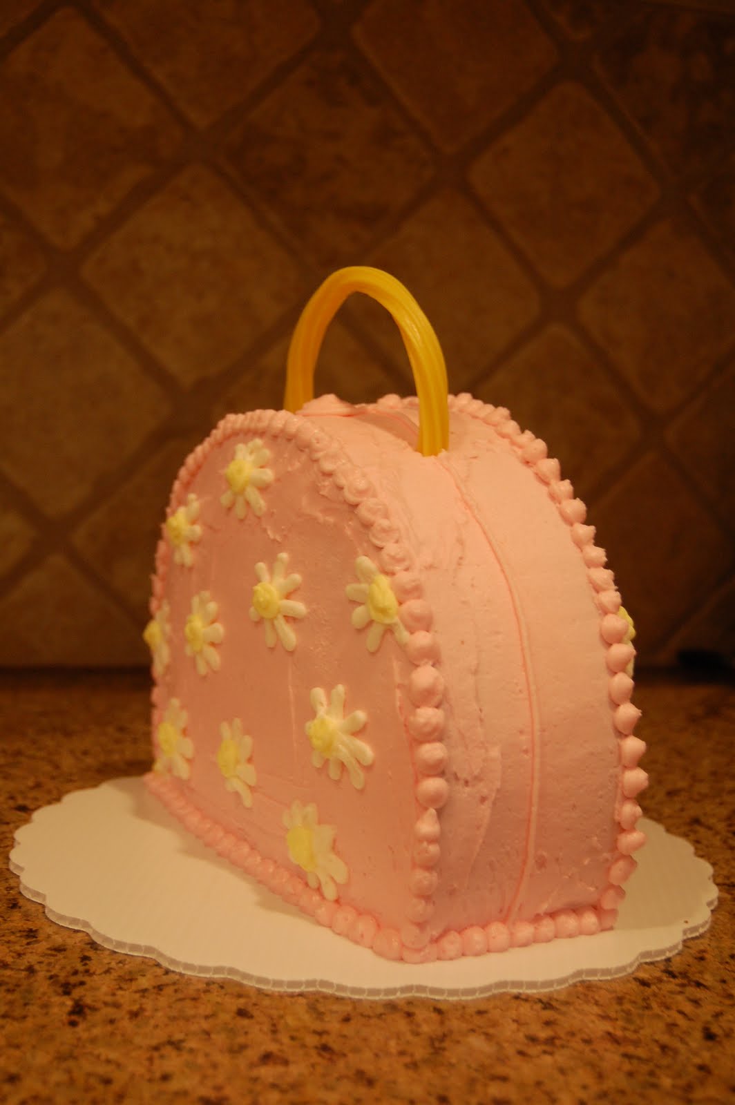 Sweet Rebellion: Pink Purse Birthday Cake