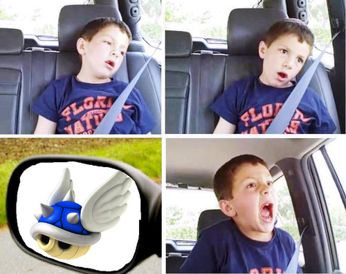 Oh No! El Caparazón Azul! - Imagenes Graciosas del Mario Kart | Robando ...