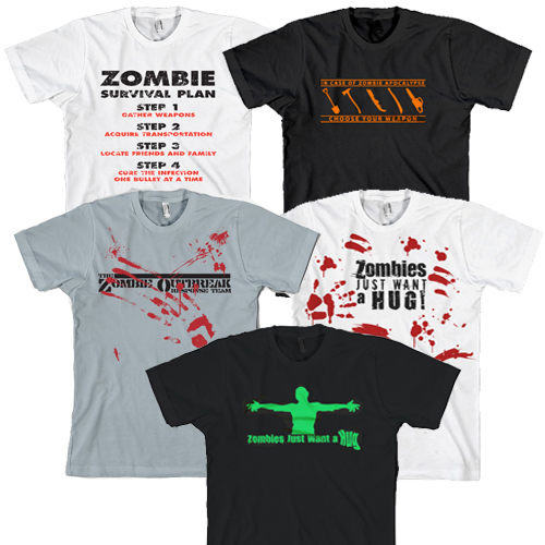 Dollar Bin Horror: Zombie T-shirt Package You Can't Miss Out On!