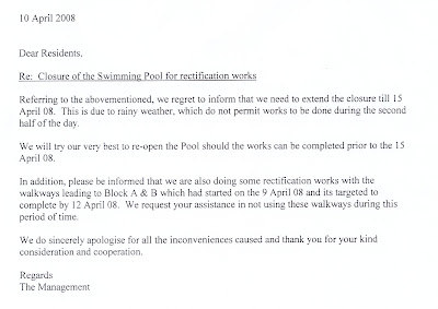 Opal Damansara: Rectification Works - Swimming Pool & Walkway