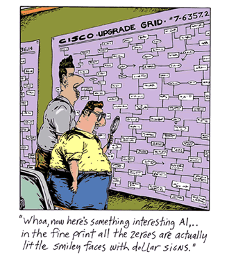 Layer 8 Problem: Juniper Cartoons