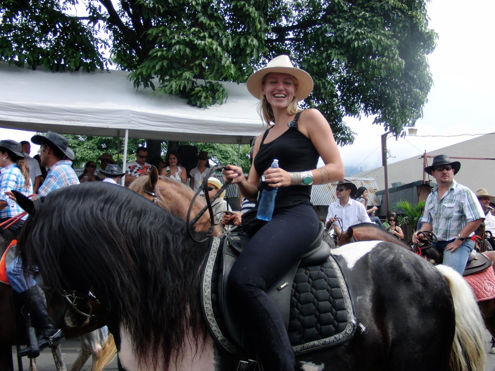 Live from Costa Rica: Traditional Tope in Santa Ana