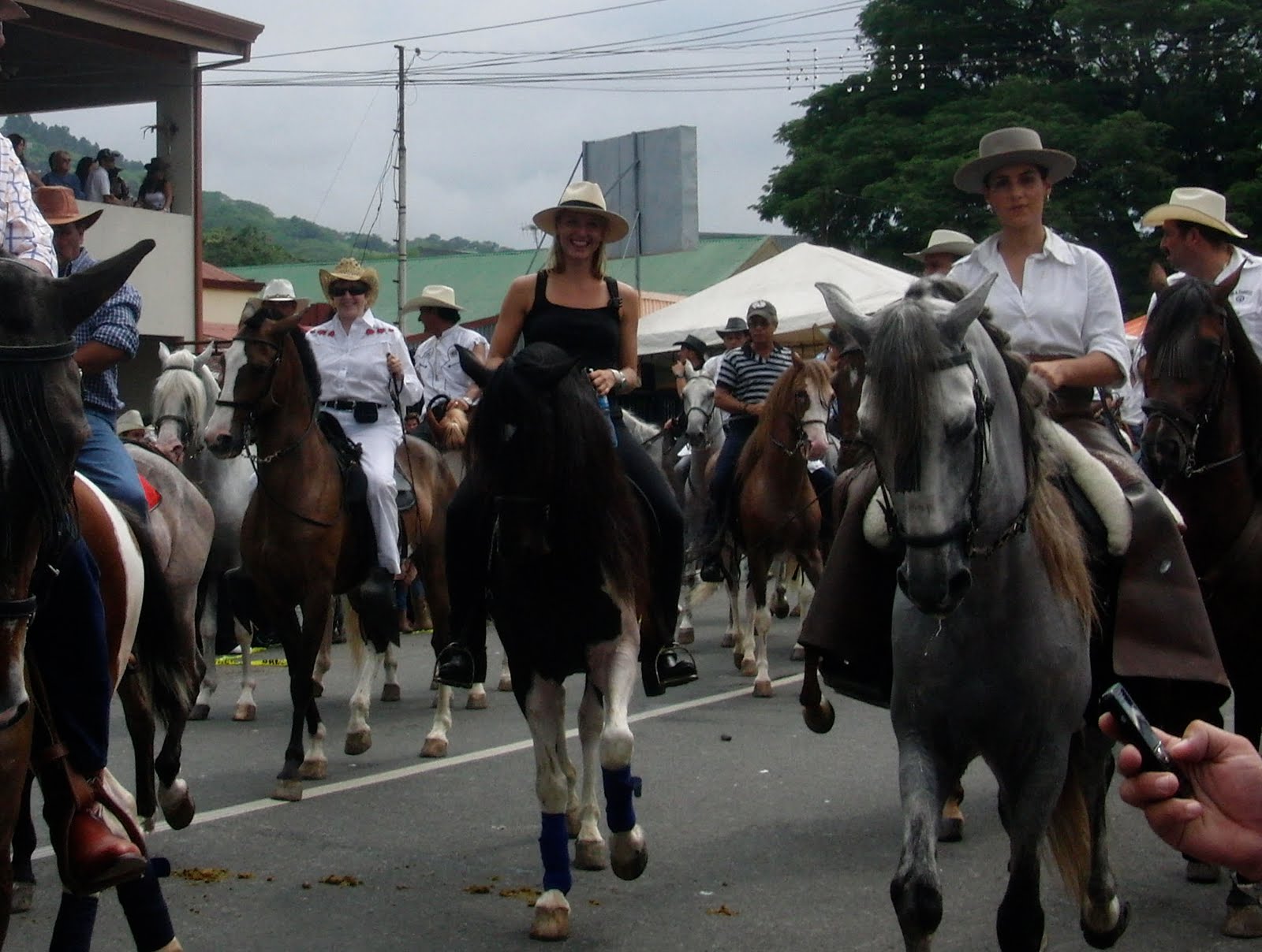 Live from Costa Rica: Traditional Tope in Santa Ana