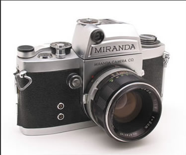 My Vintage Camera Collection: Miranda F