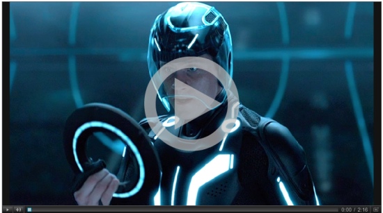 Red Carpet Film: Tron legacy: new clip "Mermaid Dress Sam" and "World ...