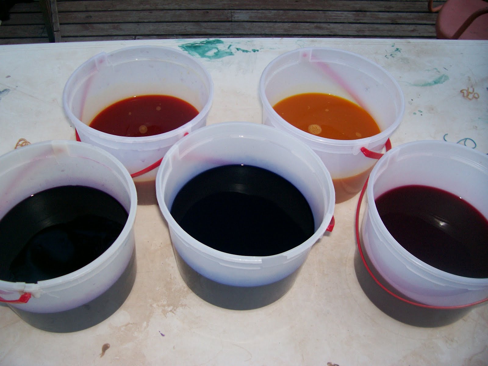 I Luv To Craft Tye Dye Tutorial