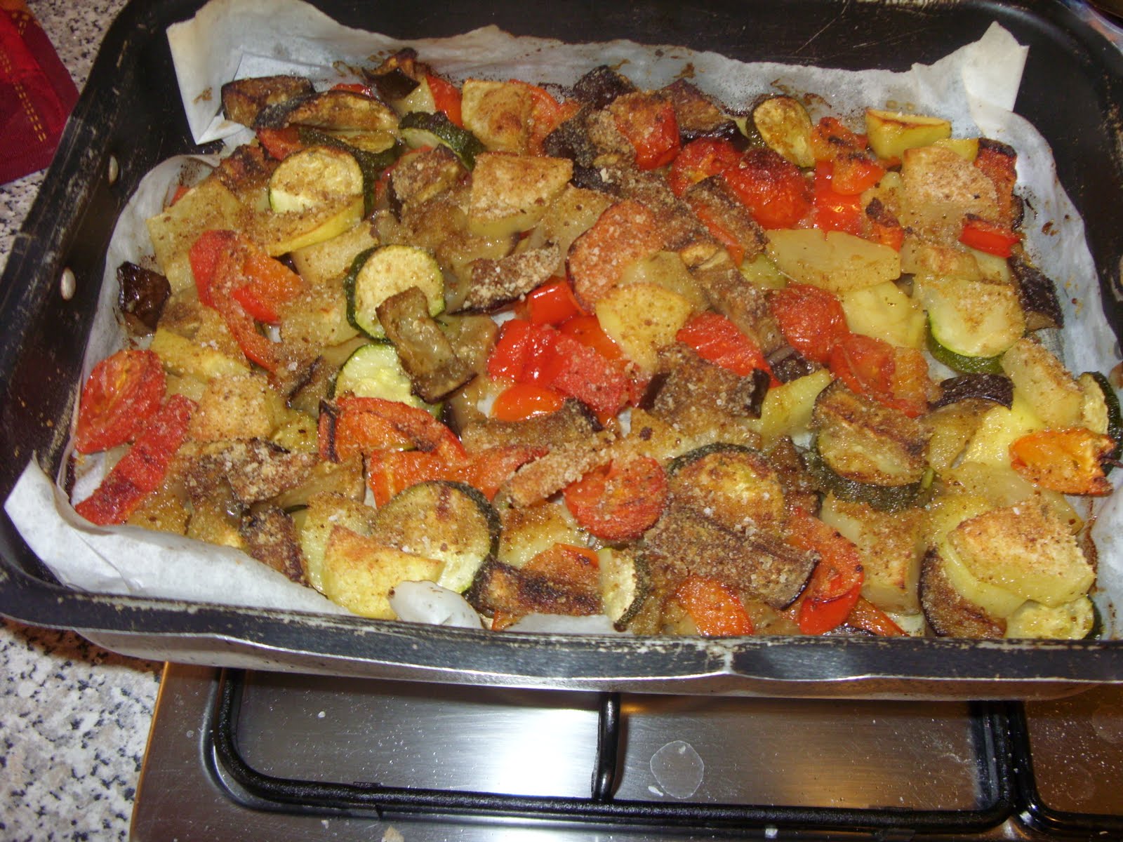 dimensione emilia: VERDURE MISTE AL FORNO