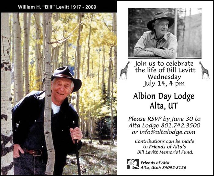 Bill Levitt (1917-2009)