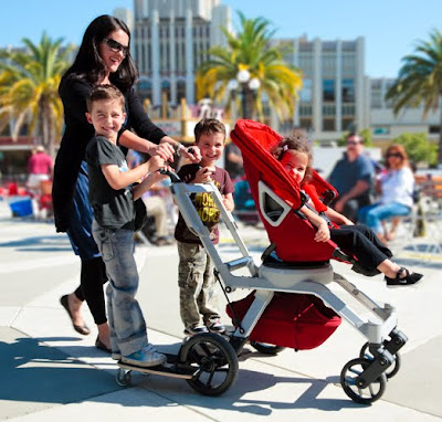 Kira Kids Blog: Orbit's Sidekick Stroller Board