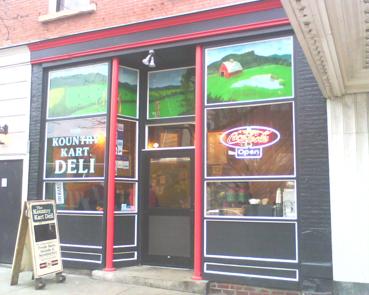 The Feral Foodie: Kountry Kart Deli: Burlington's Midnight Hot Spot