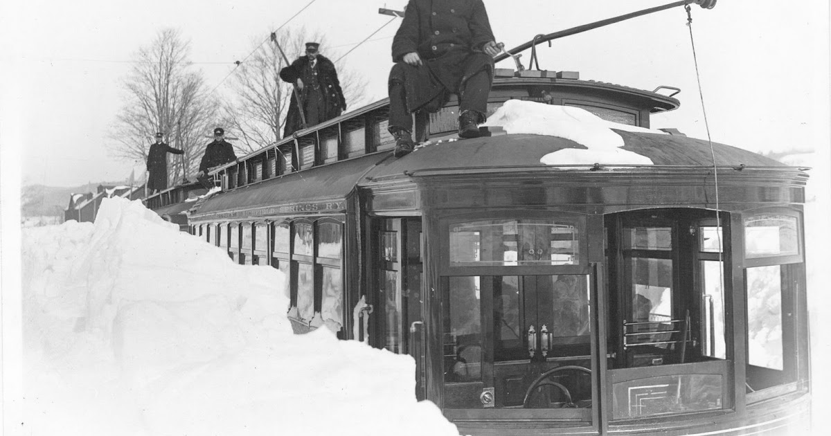 Trolleys: Deep Snow on Cooperstown Line