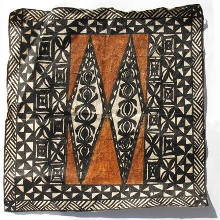 Black Pearl Designs: Tongan Ngatu - Tapa