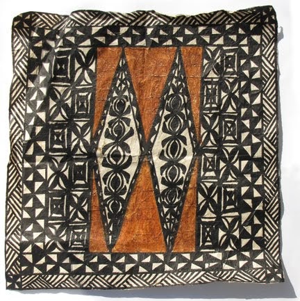 Black Pearl Designs: Tongan Ngatu - Tapa