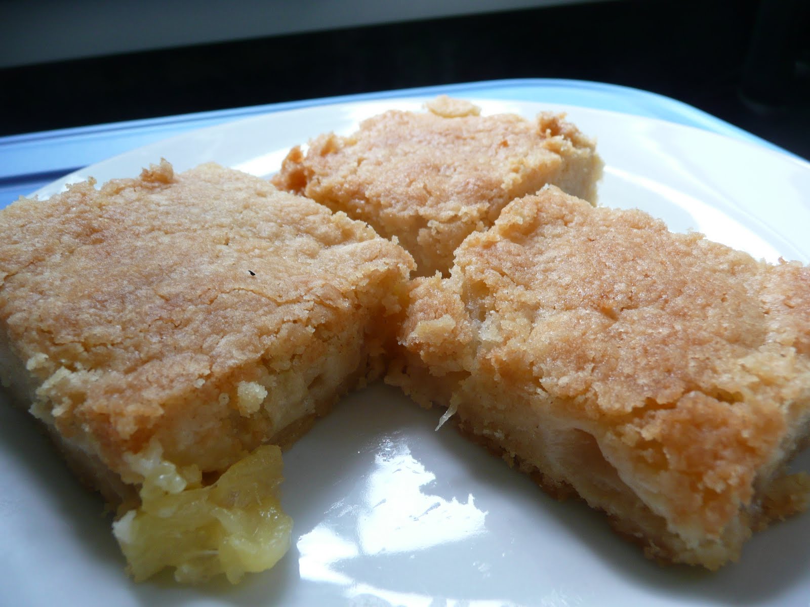 Finding life hard?: Pineapple shortbread for Zac's tonight