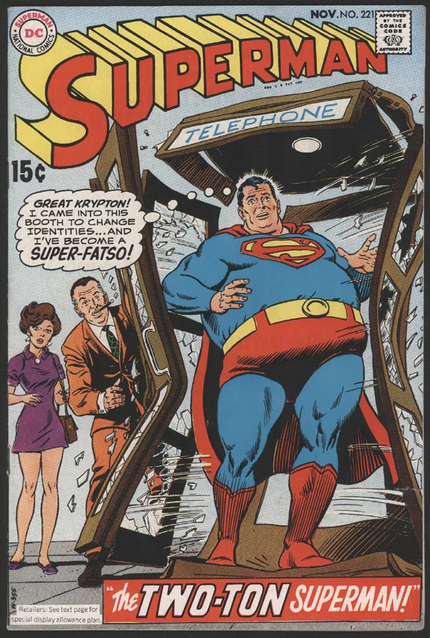 The Misadventures of Captain Blog: Covers - Superman volume 1 Number 221