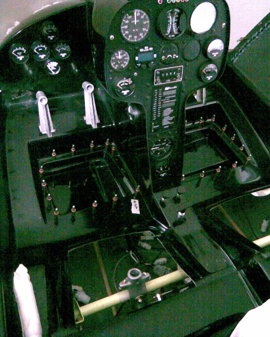 RotorWay Experimental Helicopter Project: January 2009 - Cockpit ...