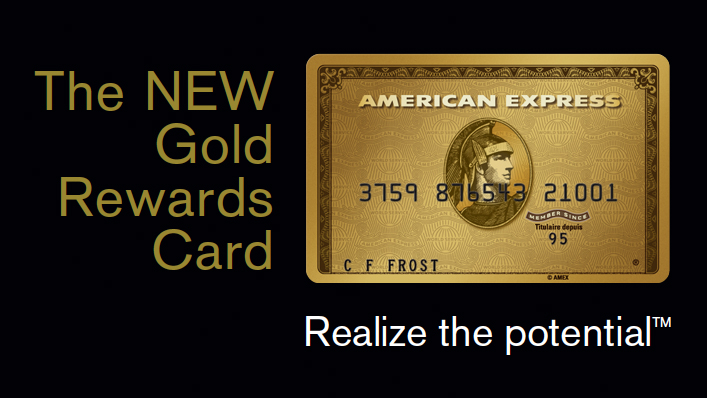 American Express Gold Rewards Card officially launched - Rewards Canada