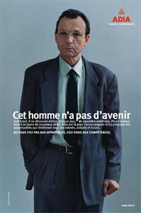 * ADVERTISING BOX *: La discrimination dans la publicité : Adia lutte.